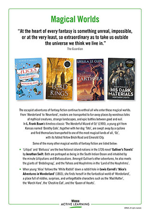 Wicked-Themed Free Classroom Resources for Teachers